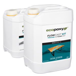 Casting Epoxy Resin | Water Clear FlowCast for Thick Pours — EcoPoxy ...