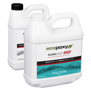 Fast-Curing Casting Resin | FlowCast® SPR for Shallow Pours — EcoPoxy Inc.