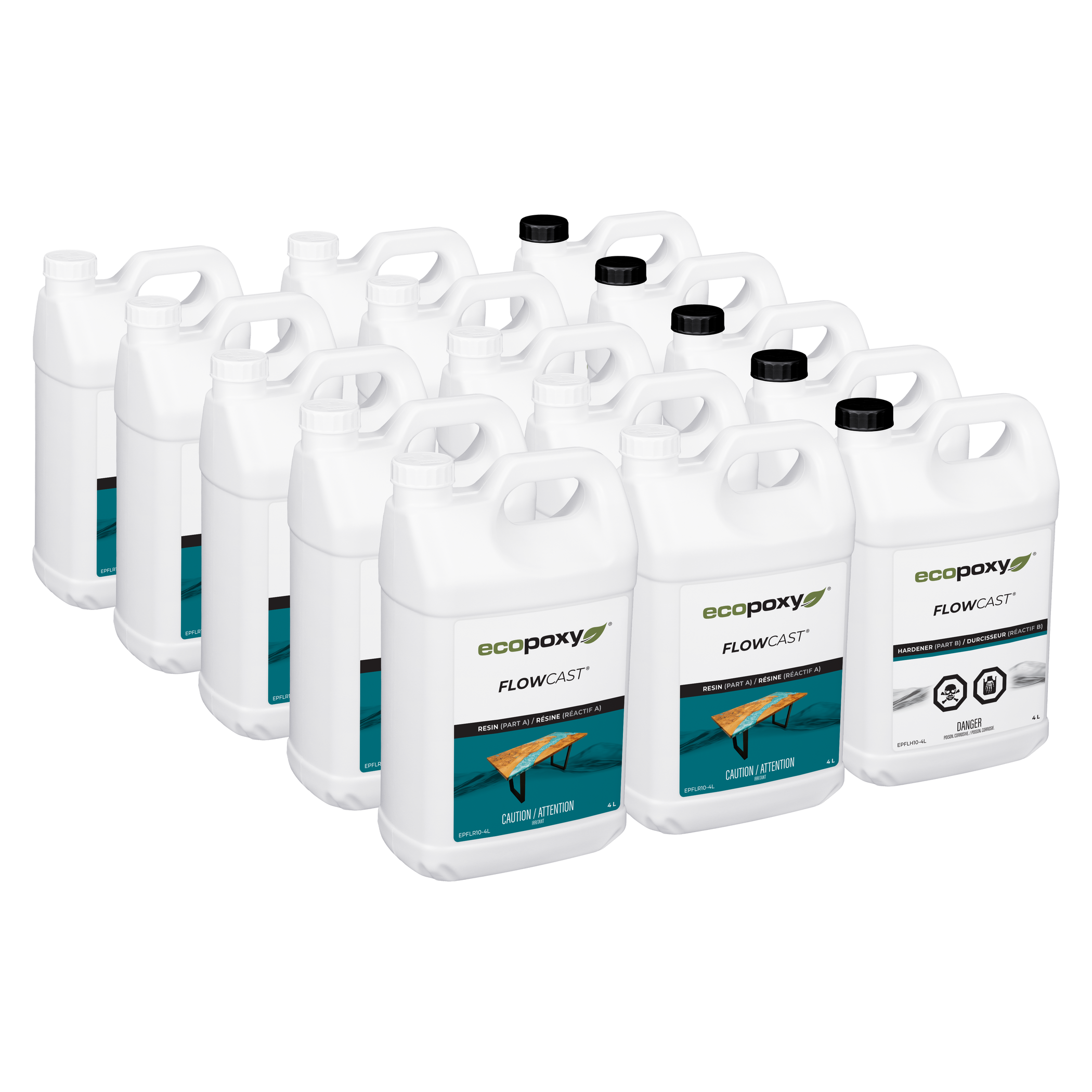 Casting Epoxy Resin | Clear FlowCast for Thick Pours — EcoPoxy Inc.