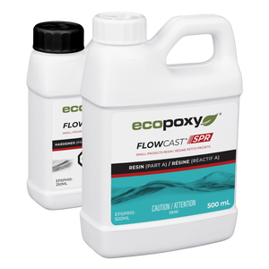Fast-Curing Casting Resin | FlowCast® SPR for Shallow Pours — EcoPoxy Inc.