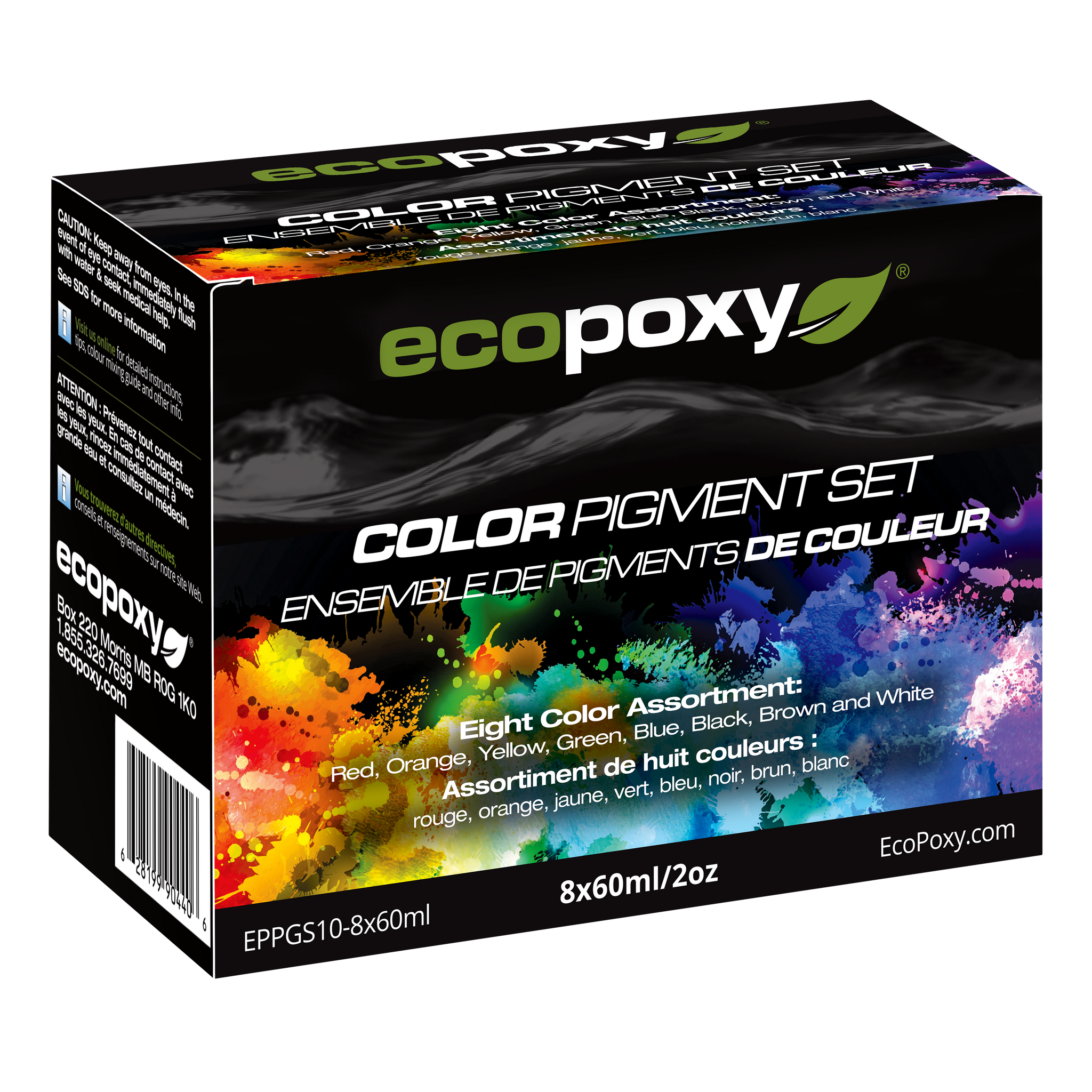 Epoxy Colors | Pigments and Pigment Powders — EcoPoxy Inc.