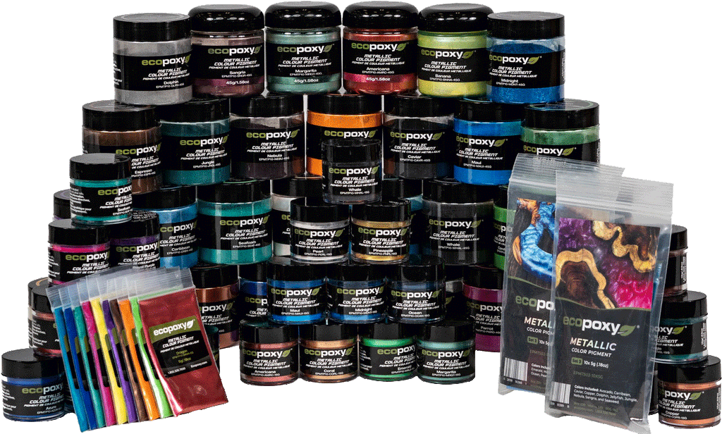 Epoxy Colors | Pigments and Pigment Powders — EcoPoxy Inc.