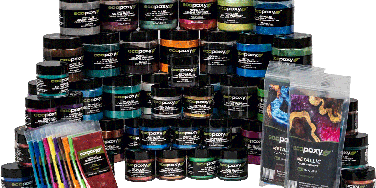 Metallic Epoxy Pigments | Epoxy Pigment Powder — EcoPoxy Inc.