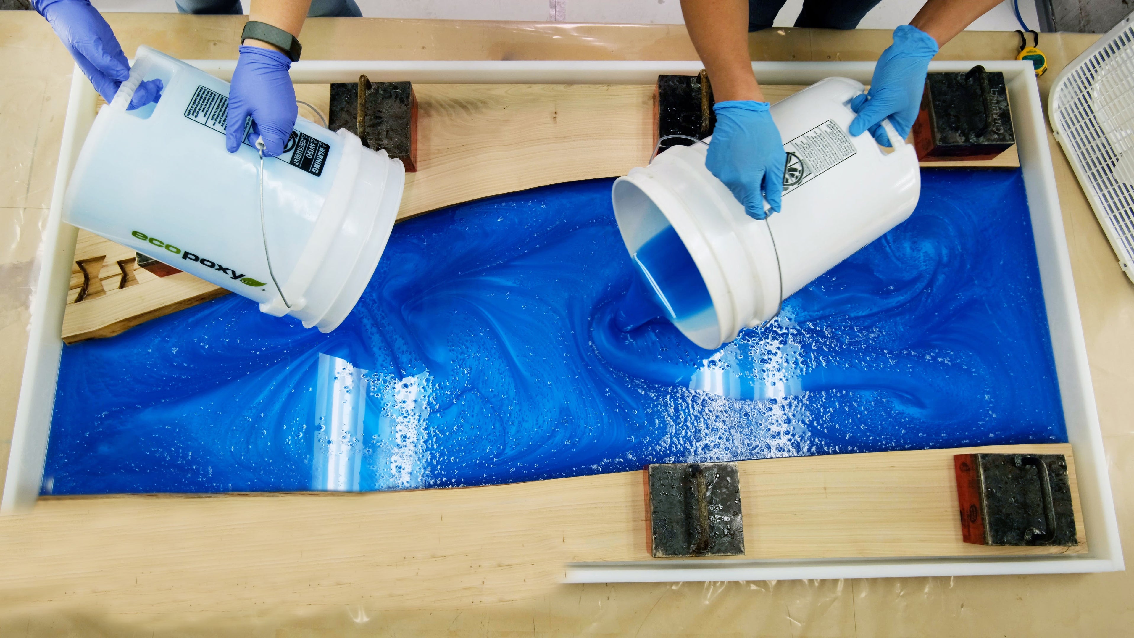 EcoPoxy Pour Pail | Mess Free Epoxy Pours from EcoPoxy — EcoPoxy Inc.