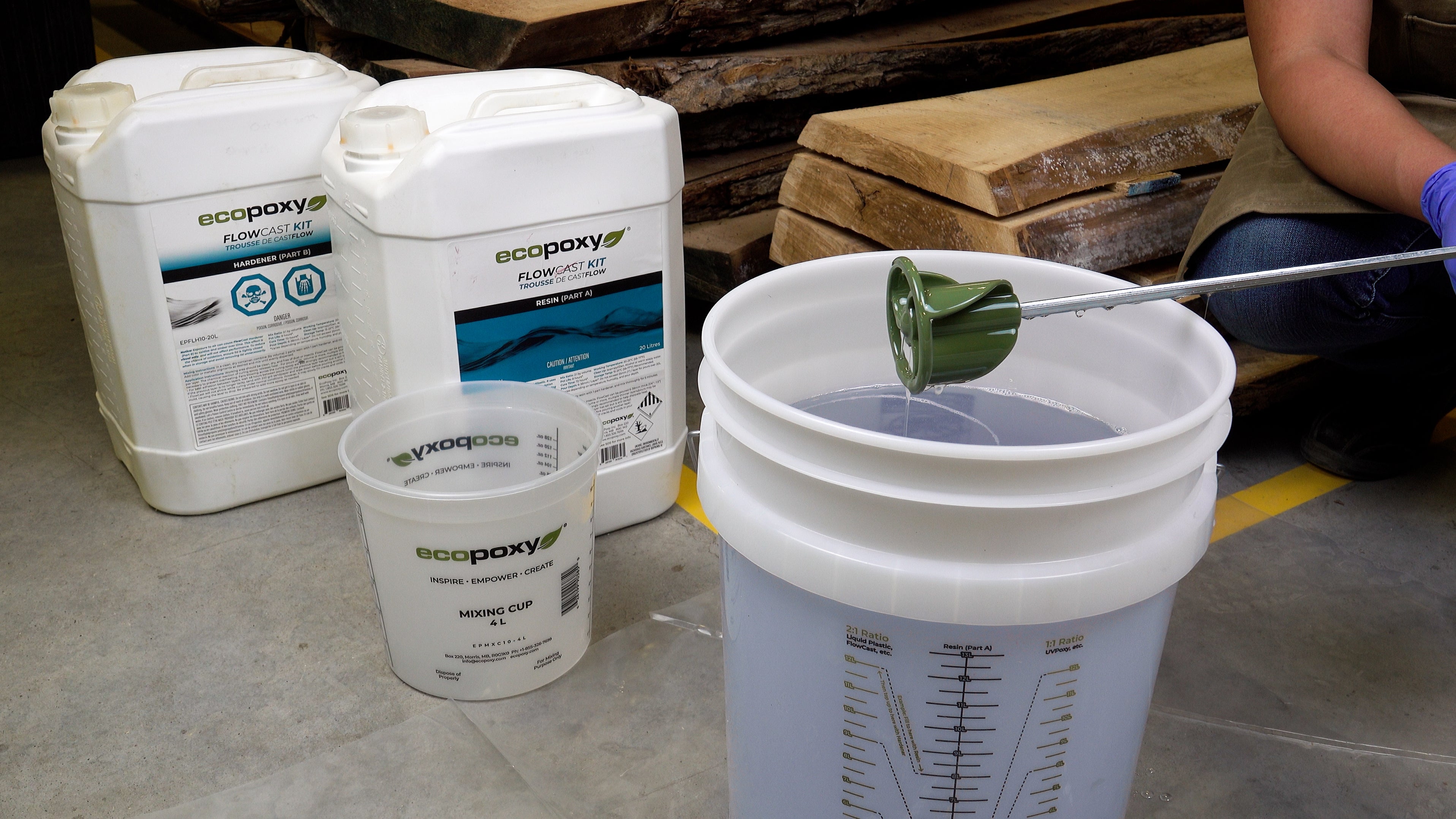 Epoxy Mixer | Consistently Stir Epoxy & Pigments — EcoPoxy Inc.