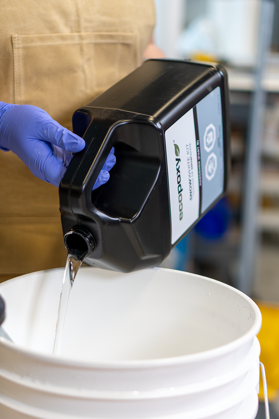 Vibrant White Epoxy for Casting | SnowWhite from EcoPoxy — EcoPoxy USA Inc.