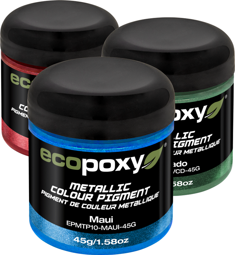 Metallic Epoxy Pigments | Epoxy Glitter from EcoPoxy — EcoPoxy Inc.